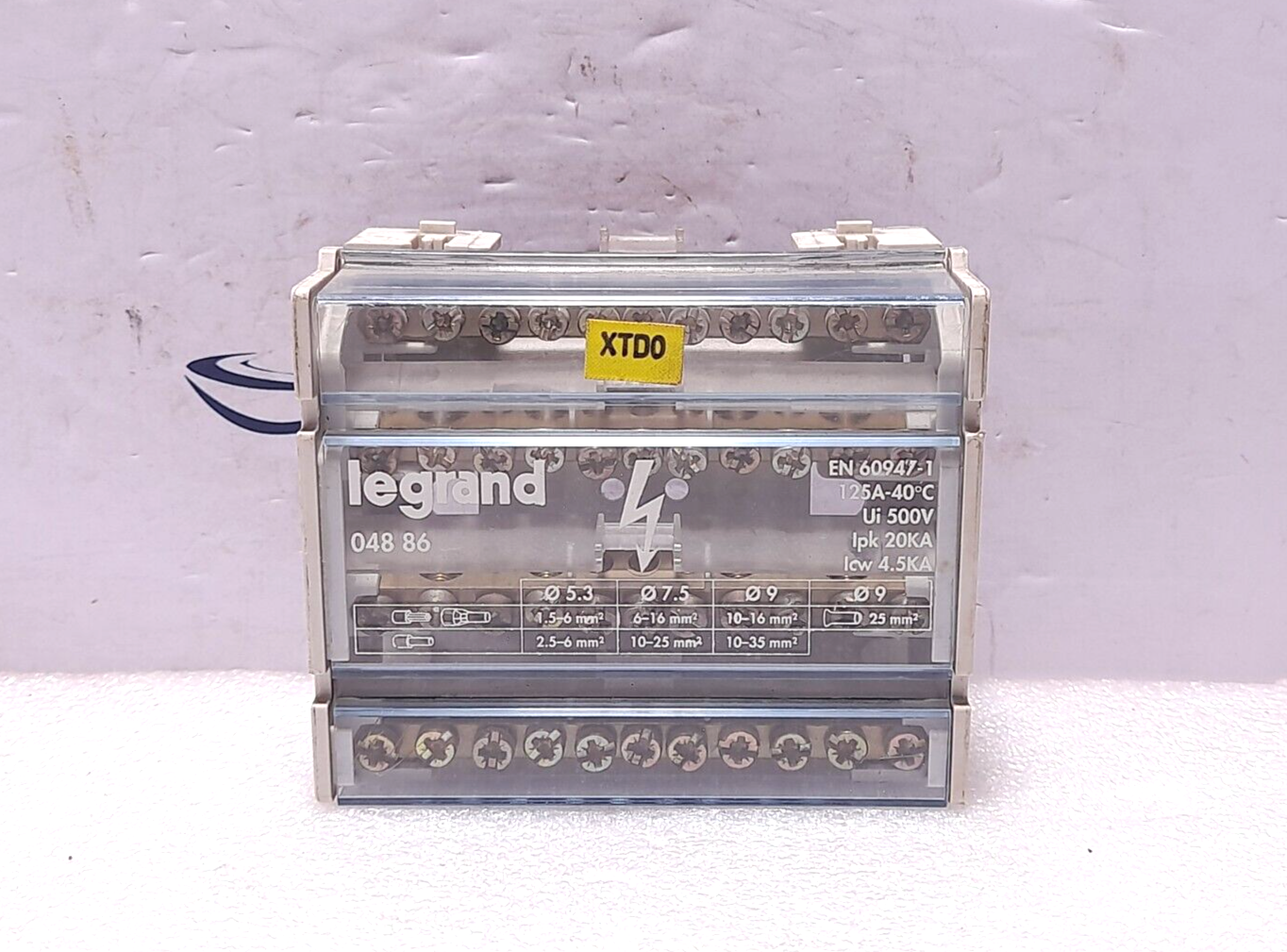 Legrand 048 86 Terminal Block 125A-40 C Ui:500V – S N Marine