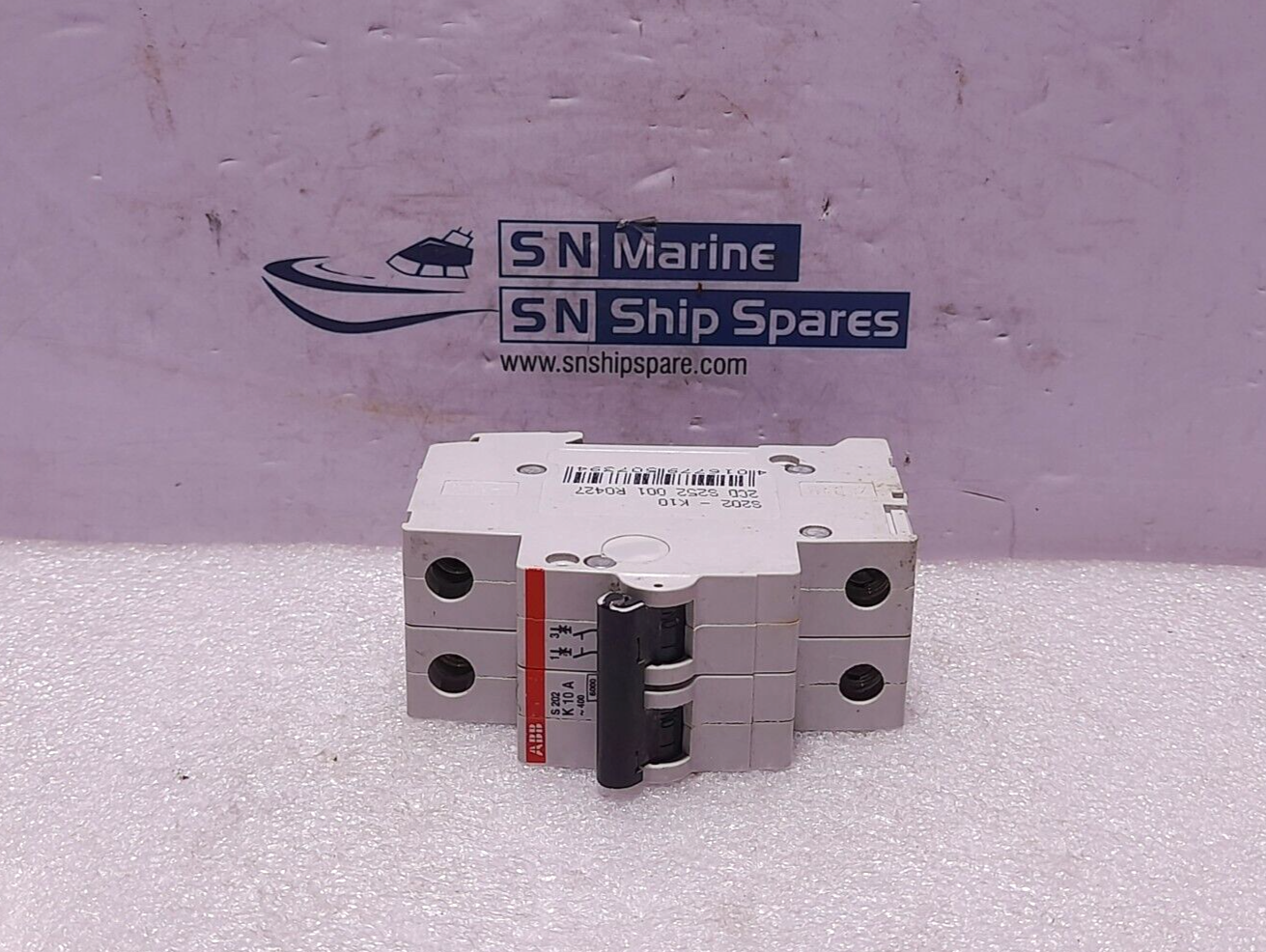 ABB S202-K10 Miniature Circuit Breaker 2Pole K10A~400 2PCs In Lot – S N Marine