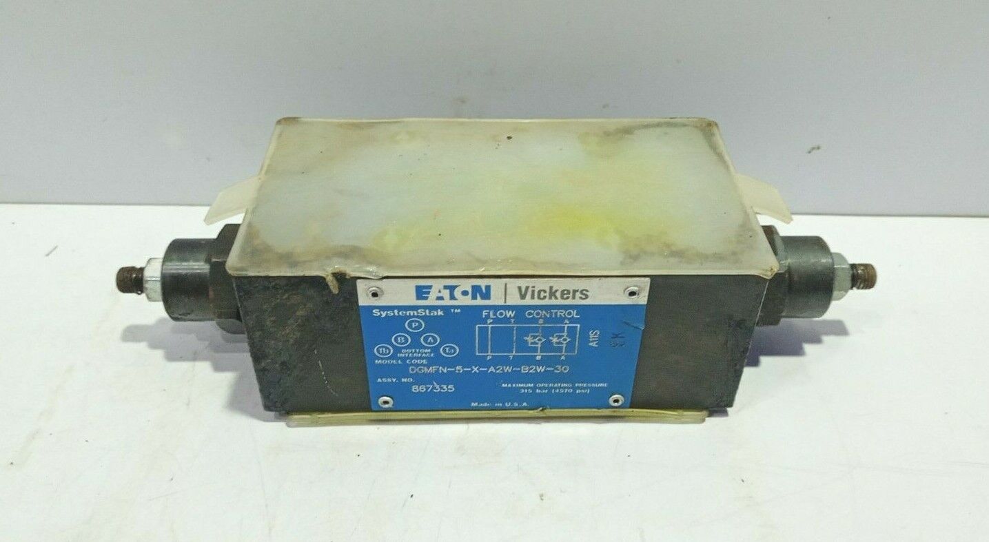 Eaton Vickers DGMFN-5-X-A2W-B2W-30 SystemStak Flow Control Valve 86733 – S N Marine