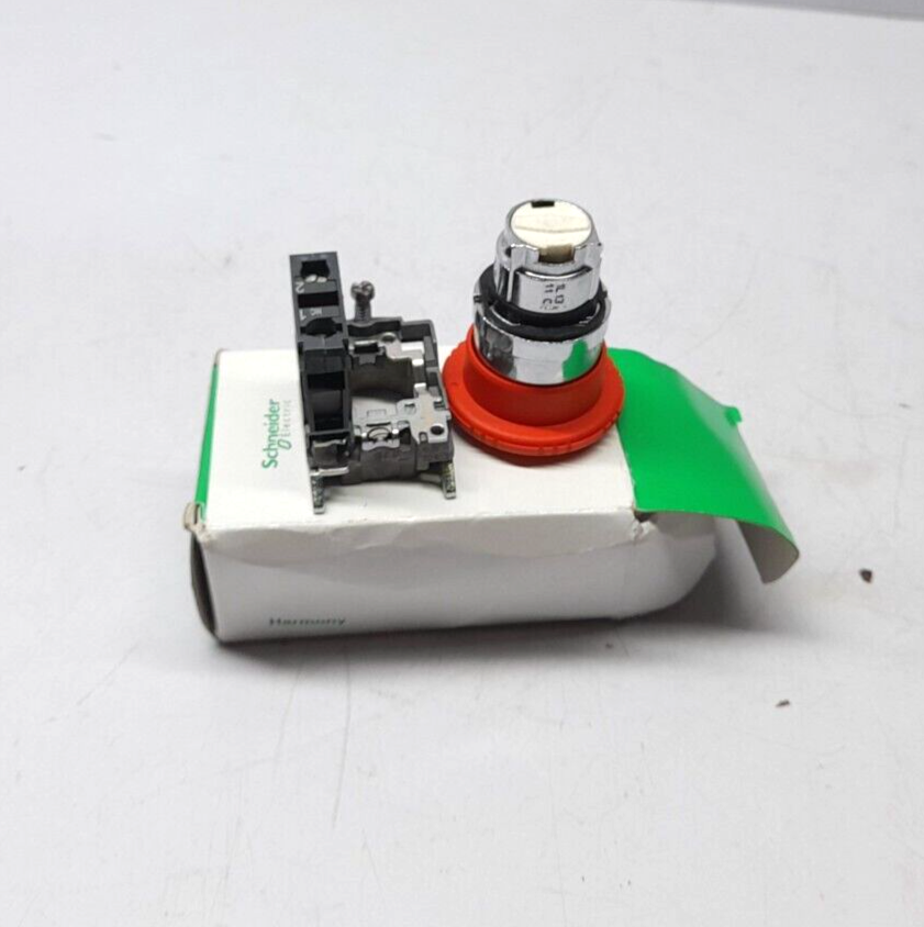 Schneider XB4 BS542 Emergency Stop Button ZBE-102 Liebherr 6930 035 14 – S N Marine