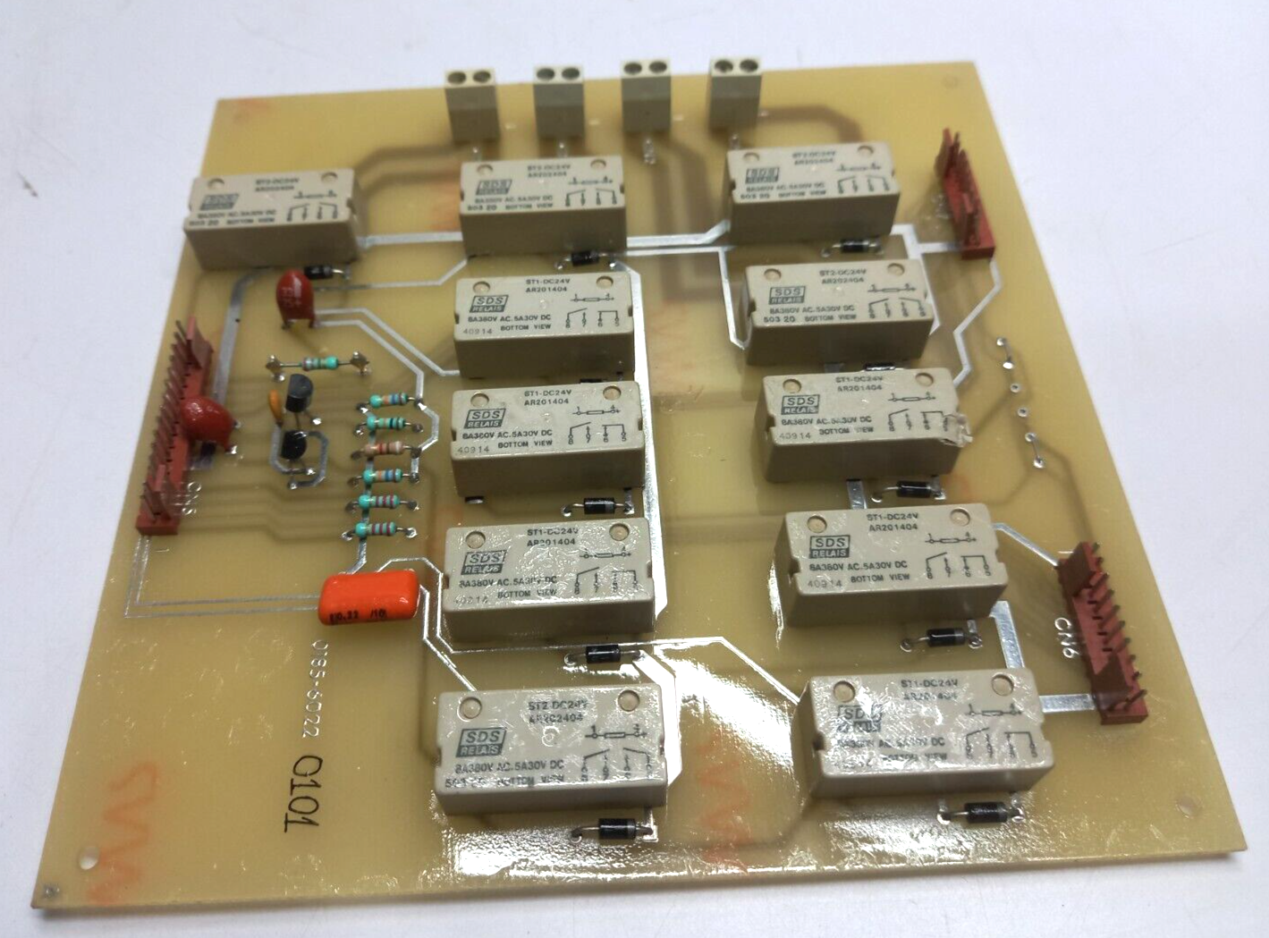 PCB 0185-6022 0101 Control Relay Board ST2-DC24V – S N Marine