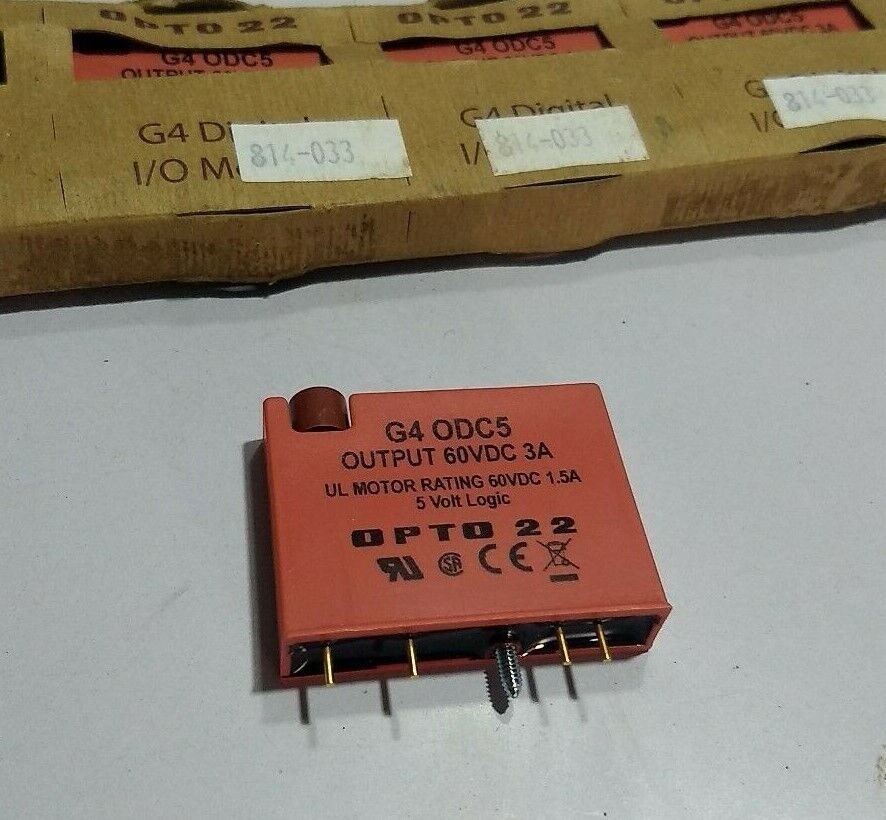 OPTO 22, G4 Digital I/O Module, G4 ODC5, 5V Logic Relay, Output 60VDC – S N Marine