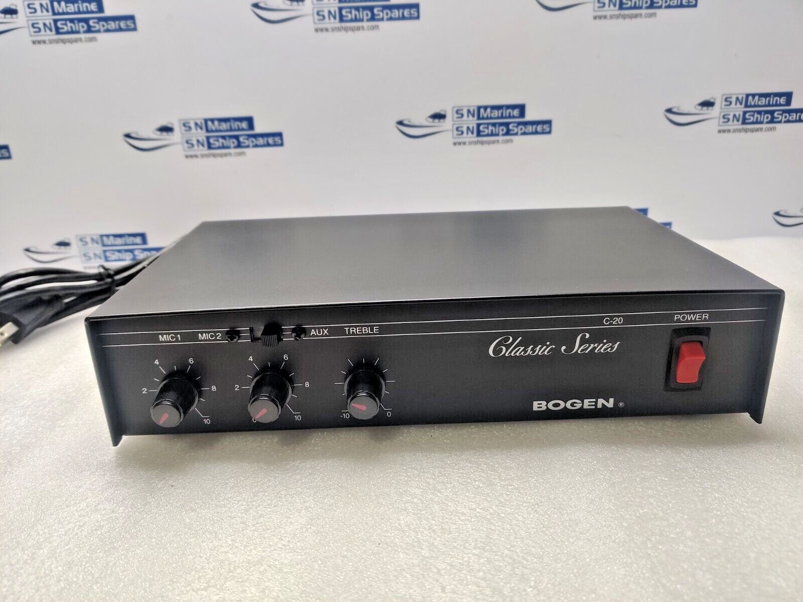 Bogen Communication C20 Classic Series Amplifier 20W 3Input – S N Marine
