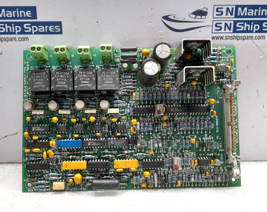 Integrated Power Systems Field Supply Type E 018-006879 Rev F PCB 016- – S N Marine