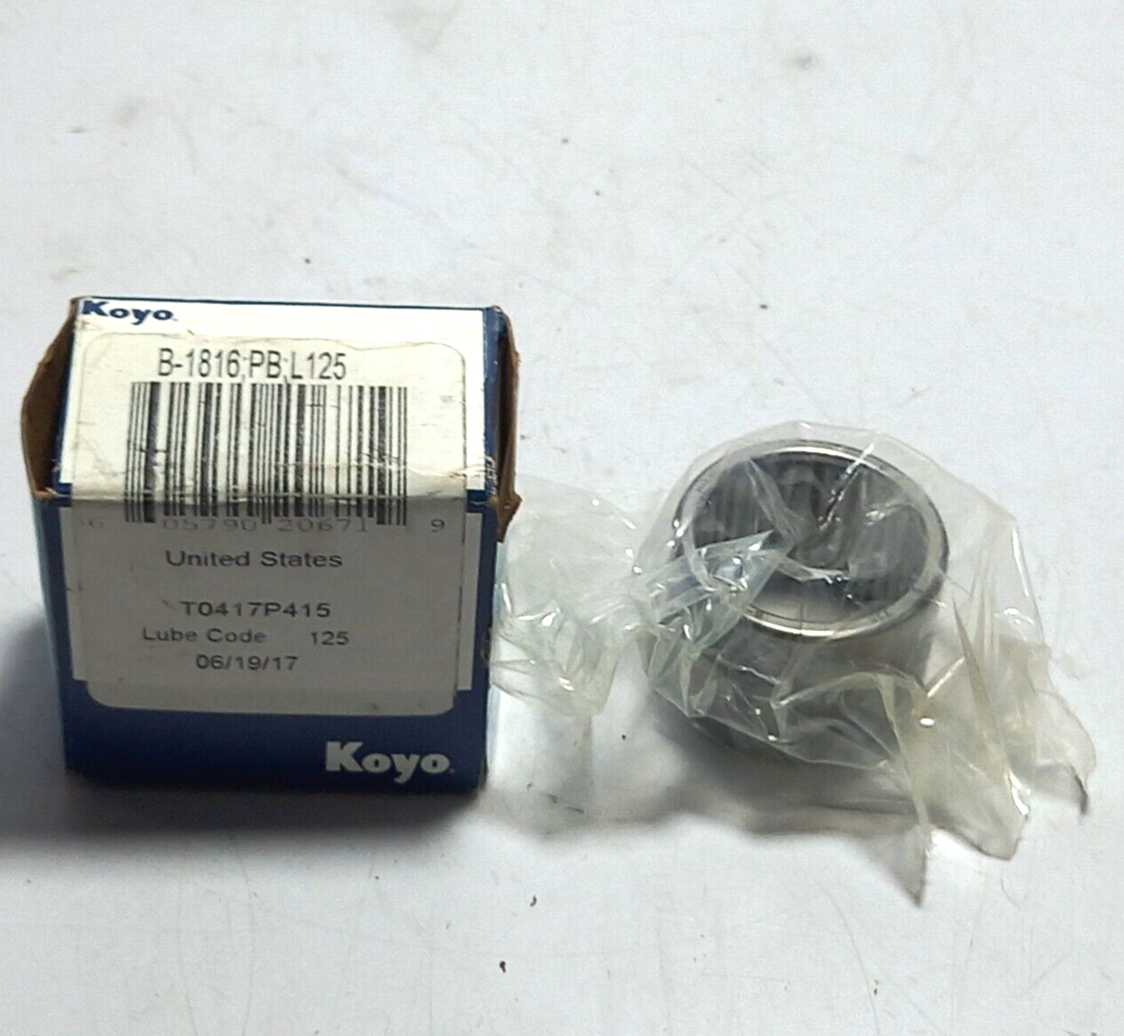 Koyo B-1816 PB L125 Needle Roller Bearing – S N Marine