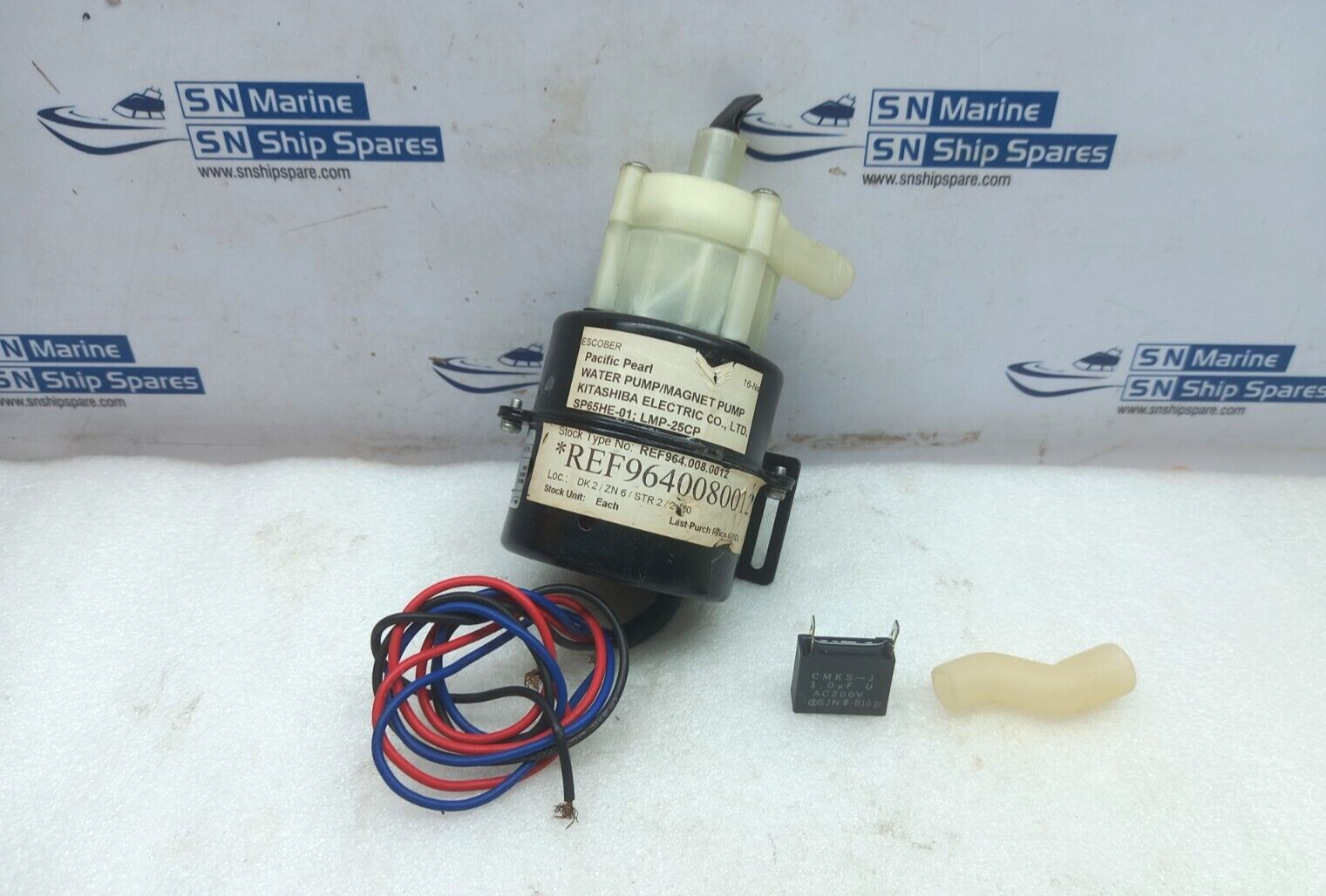 Kitashiba Electric LMP-25CP Magnetic Pump 100V 26/30W 50/60Hz – S N Marine