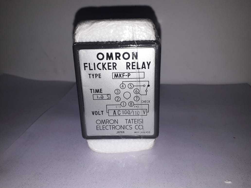 Omron Flicker Relay MKF-P Volt AC100/100V New – S N Marine