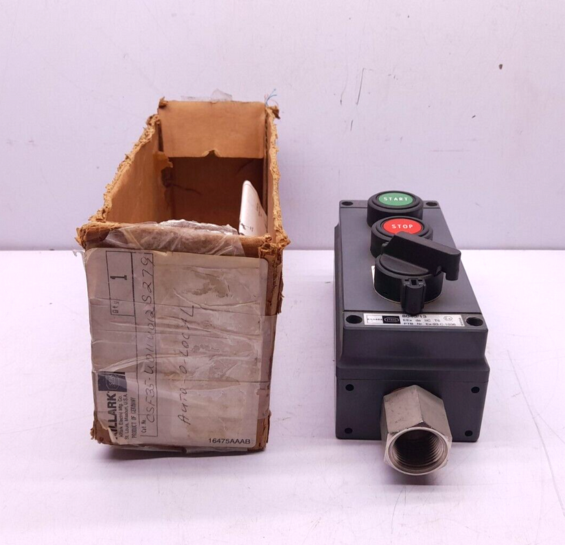 Killark Stahl 8040/13 Pushbutton Control Station EEx de IIC T6 PTB Nr ...