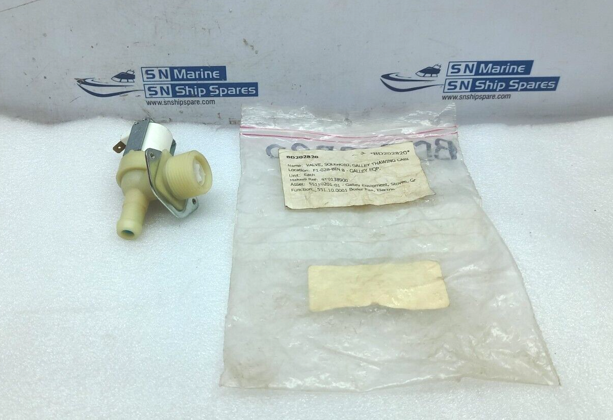 Loipart ST0138900 Solenoid Valve Galley Thawing Cabi BD202820 ENEC 251 ...