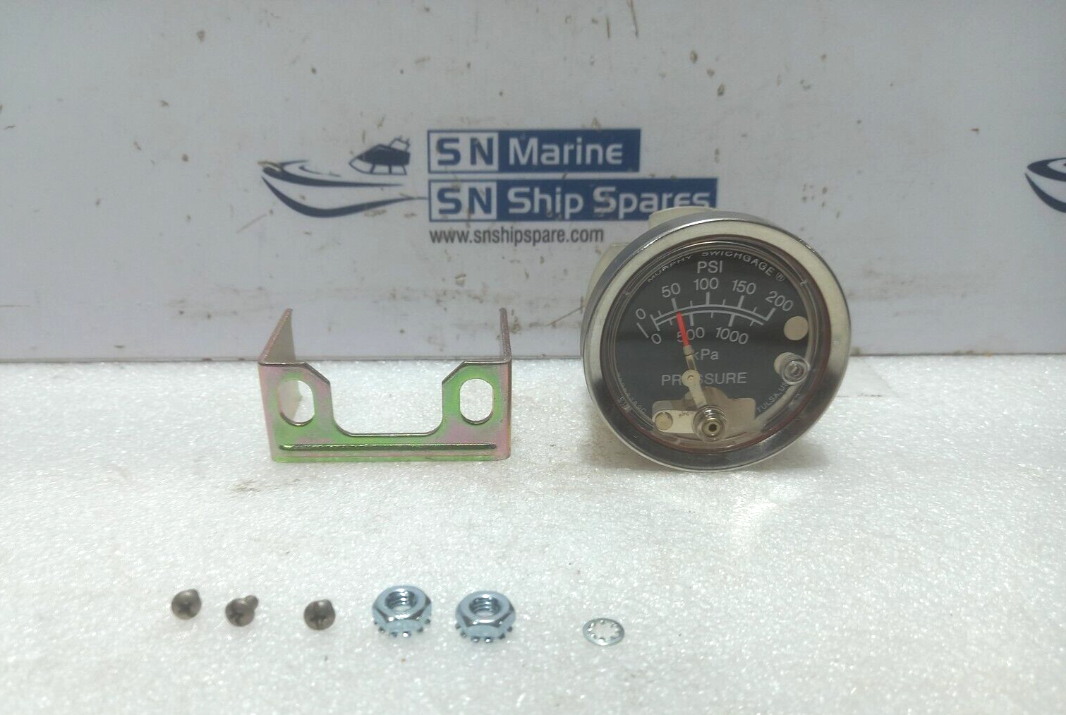 Murphy Swichgage 0-200Psi 0-1000kPa Pressure Gauge – S N Marine