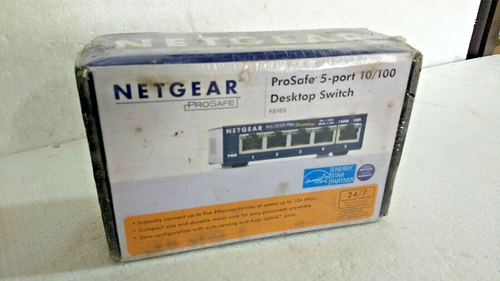 Netgear Prosafe 5-Port 10/100 Desktop Switch FS105 – S N Marine