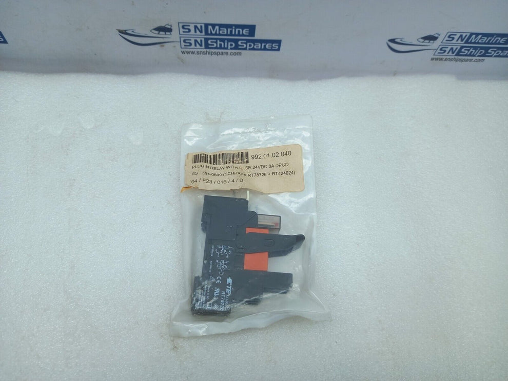 Schrack RT78726 Power Plugin Relay 24Vdc 8A RS 494-0609 – S N Marine