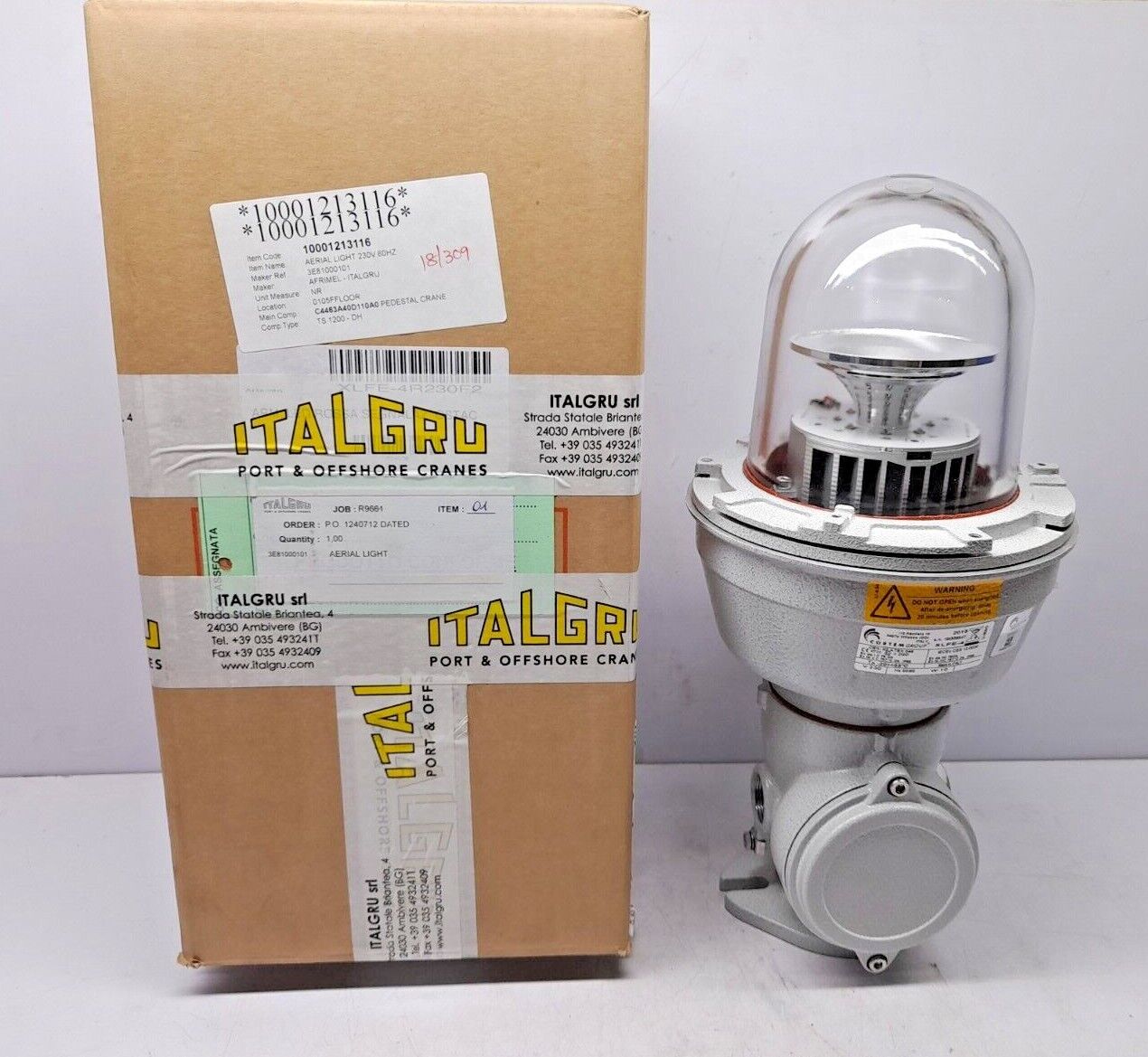 Cortem XLFE-4 LED Obstruction Lighting Fixtures Aerial Light 230V 50-6 ...