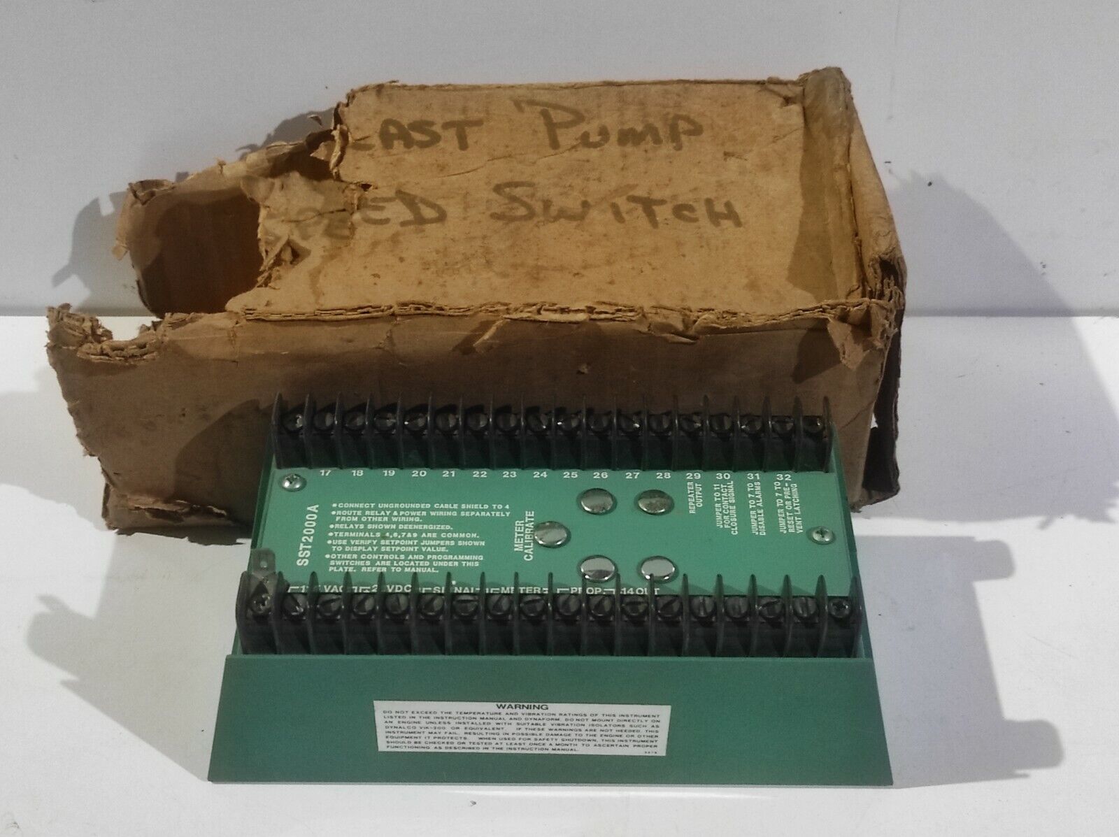 Dynalco SST-2000A-1 Speed Switch Transmitter SST2000A1 / SST2000A – S N ...