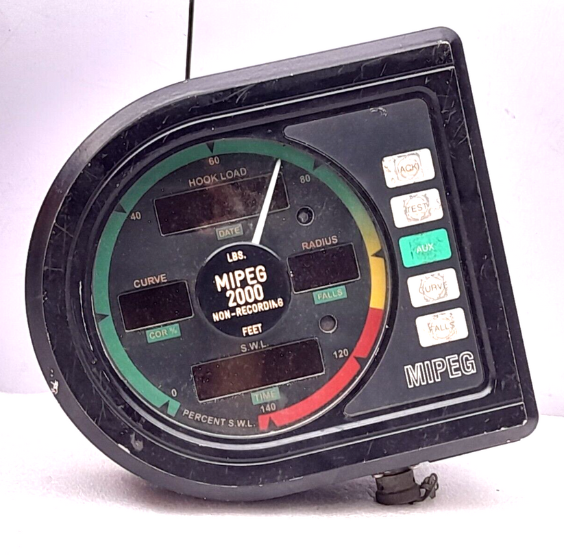 MIPEG 2000 Safe Load Indicator Non Recording – S N Marine