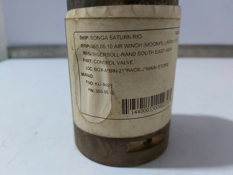 INGERSOLL RAND KU-945S Control Block Reverse Valve Bushing – S N Marine