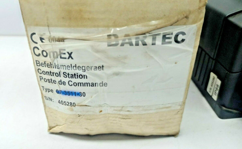 Bartec 07-3511-30 Control Station Emergency Push Button ComEx 07-351 ...