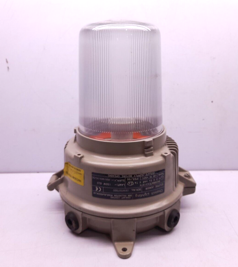 Chalmit Lighting Lamp Eclipse Junior Ex n Well Glass Lamp: 150W GLS Su – S N Marine