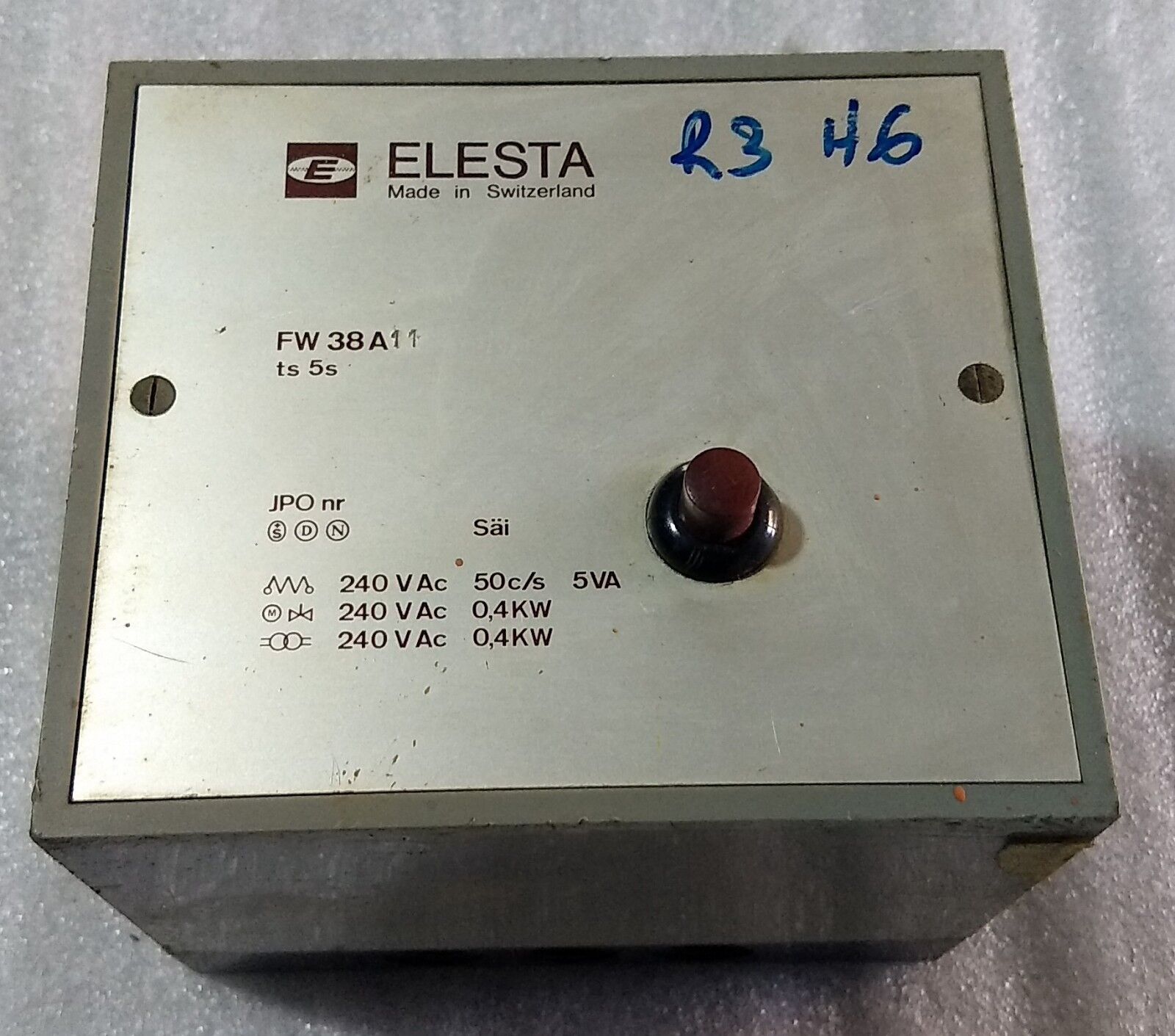 ELESTA FW 38A11 ts 5s – S N Marine