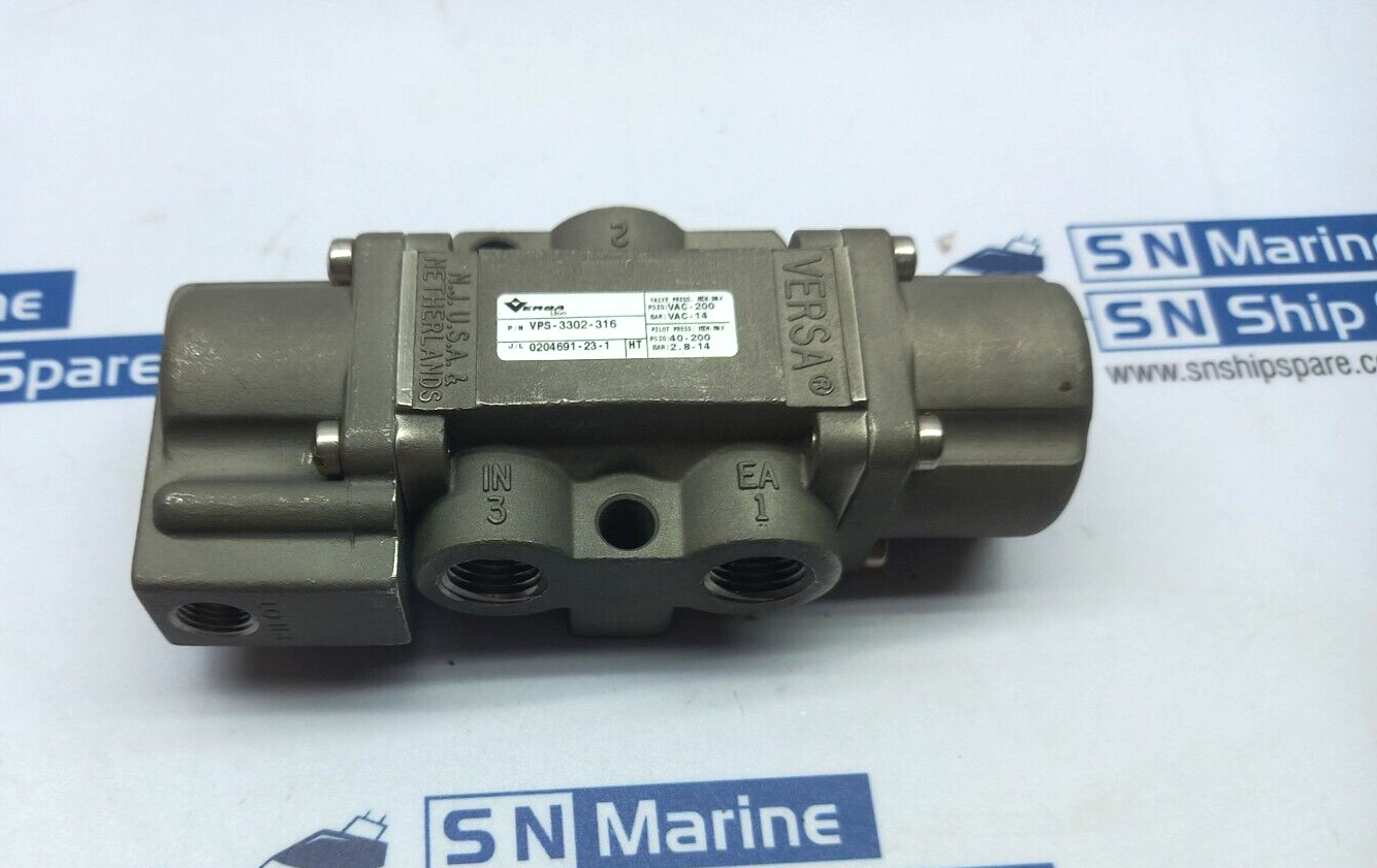 Versa VPS-3302-316 Pneumatic Directional Valve – S N Marine
