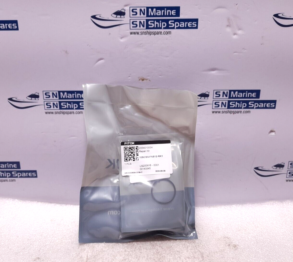 Fitok 2054010004 Repair Kit 10SCSS-FNS12-RK1 ¾In Subsea Check Valve Re ...