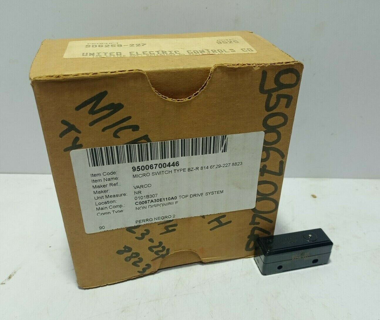 Micro Switch BZ-R814 6259-227 Snap Action Switch - 15PCs/Lot – S N Marine