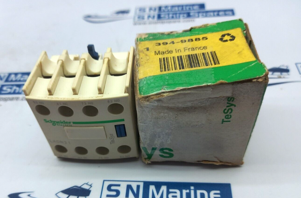 Schneider Electric LADN31 Auxiliary Contact Block 600A 600Q – S N Marine