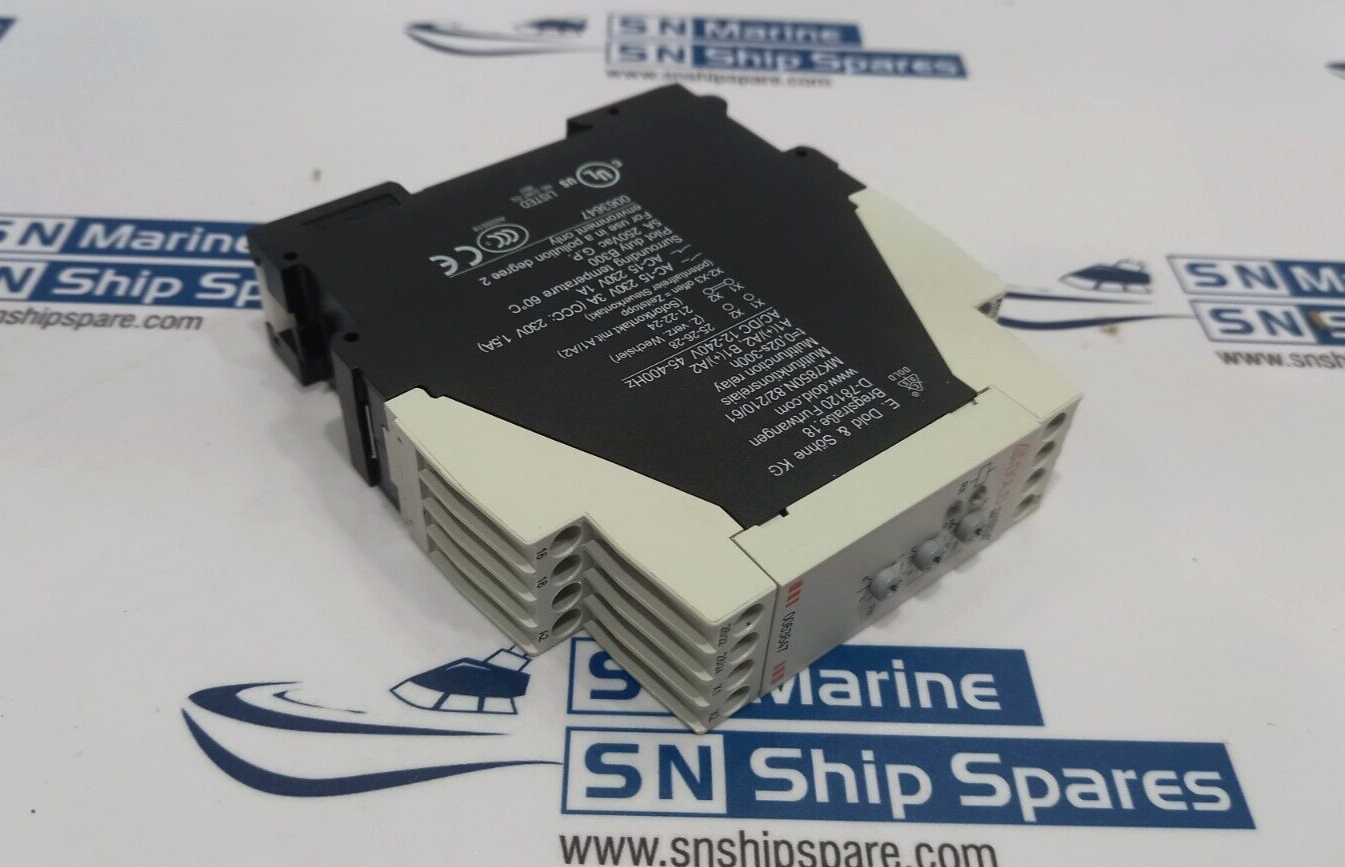Dold MK7850N DIN Rail Mount Timer Relay AC/DC 12-240V 45-400Hz 0063647 ...