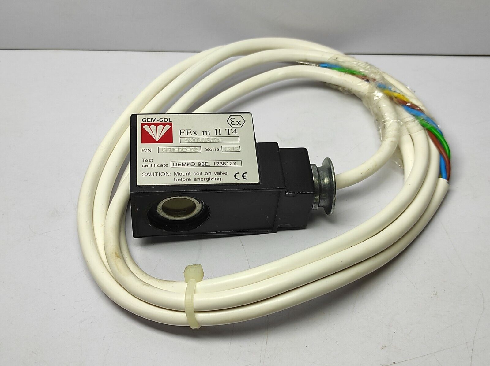 GEM-SOL GEM-BE-32 Coil 24VDC 5.5W – S N Marine