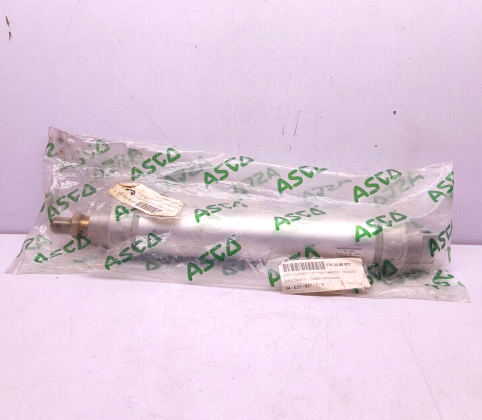Asco Numatics G438B5SK0200A00 Air Cylinder For Fire Damper 50x0200 Pma ...