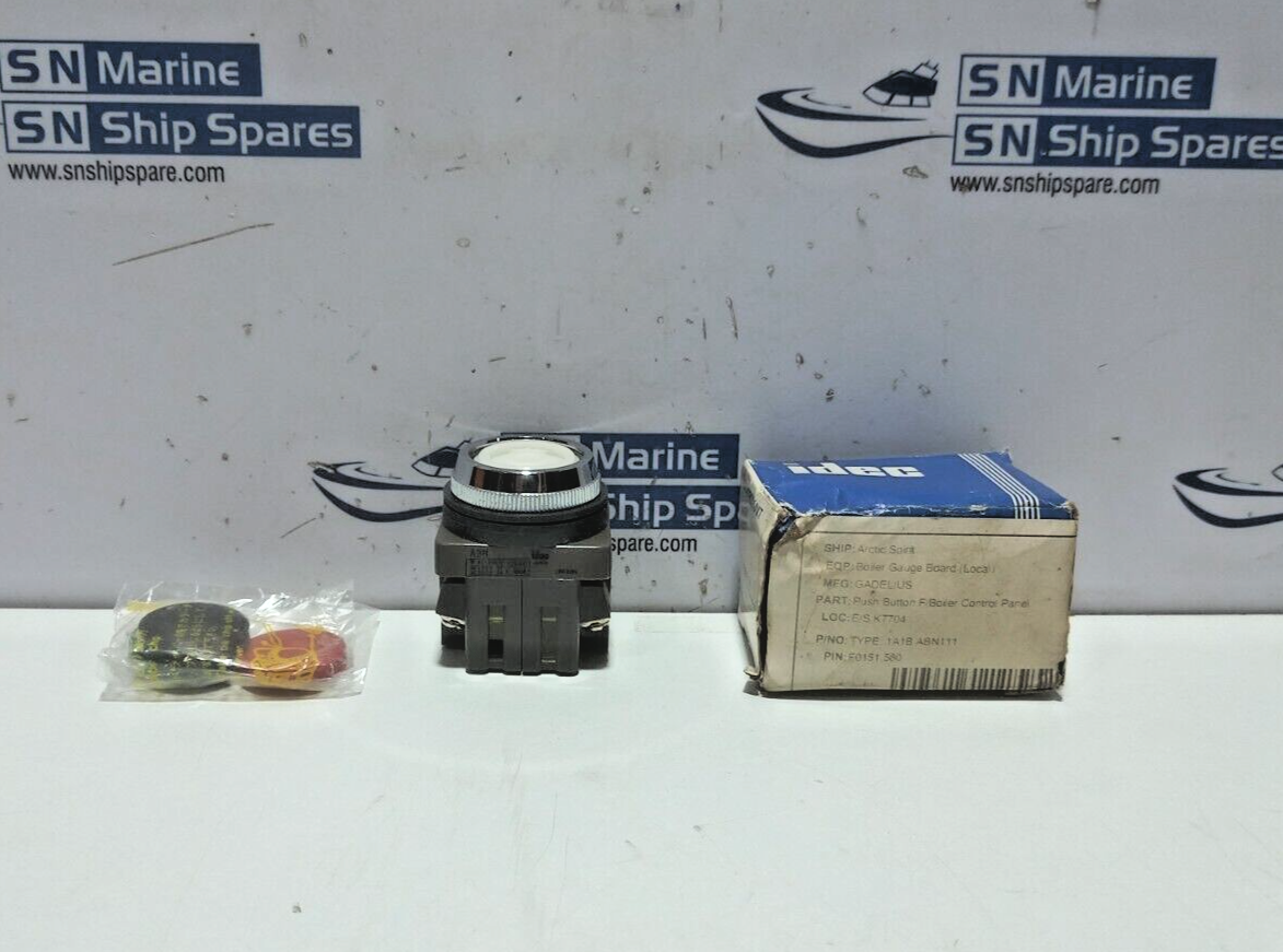 Idec ABN111 Control Unit Push Button AC125V 5A AC300V 3A – S N Marine