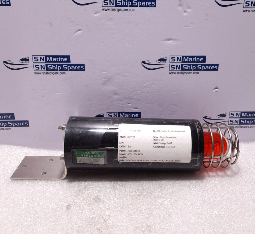 Medc XB9 Beacon 24VDC 0.32A NOV 3015636811 Beacon Warning – S N Marine
