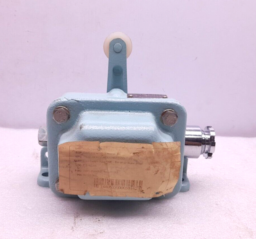 Nakamura DMR-BW1-02 Limit Switch Rating 600V10A 250V20A – S N Marine