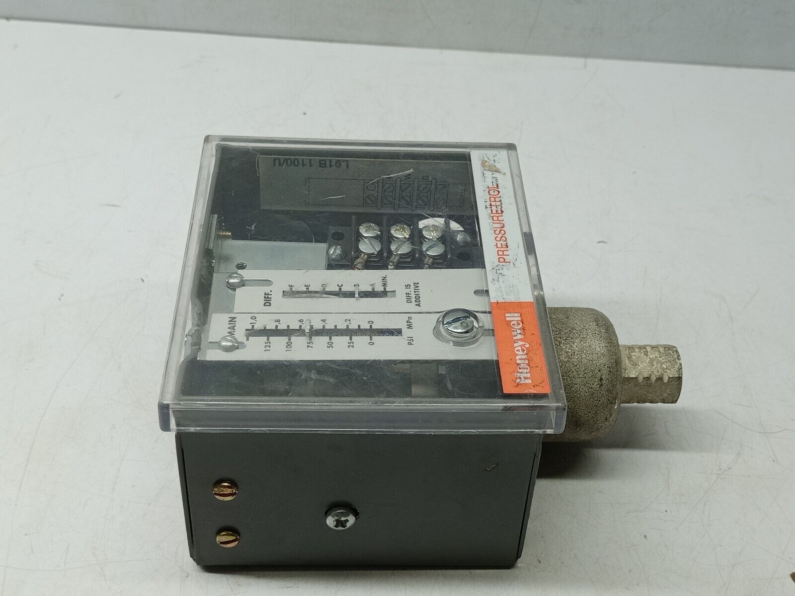 Honeywell L91B 1100/U Pressuretrol Control / L91B1100U Pressure Switch ...