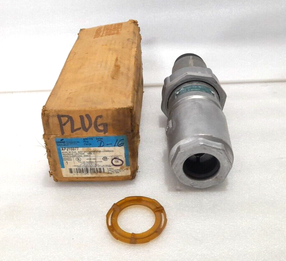 Cooper Crouse-Hinds APJ10377 M4 Plug 100A 3W 3P – S N Marine