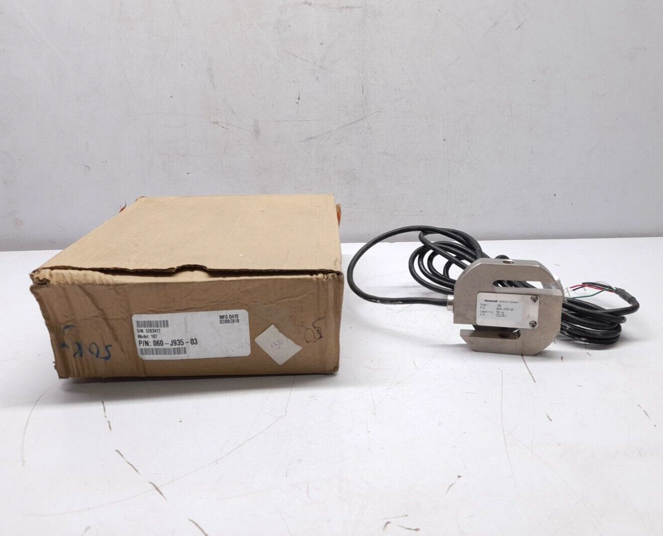 Honeywell 060-J935-03 Model 102 Sensotec Sensors Capacity 50 kg – S N ...