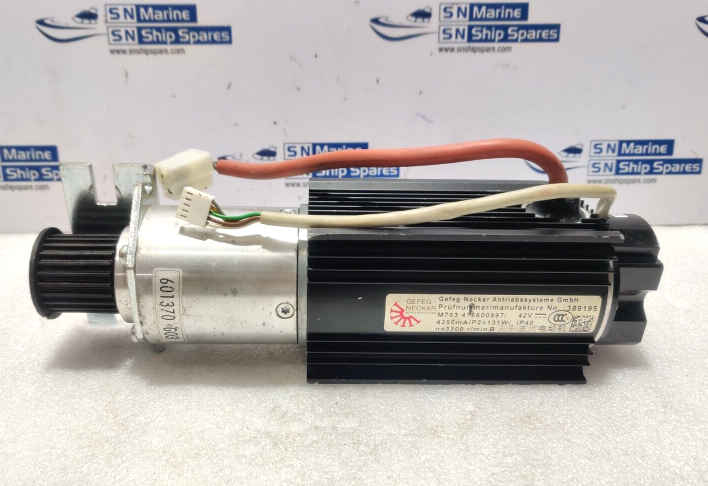 GEFEG-NECKAR M763 476600997 Elevator Door Motor 42V – S N Marine