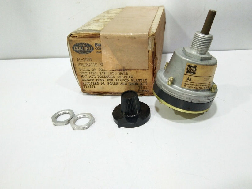 BARBER COLMAN AL-2401 PNEUMATIC SELECTOR SWITCH AL2401 – S N Marine