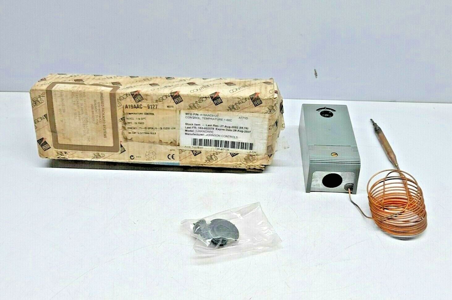 Johnson Controls A19AAC-9127 Temperature Control – S N Marine