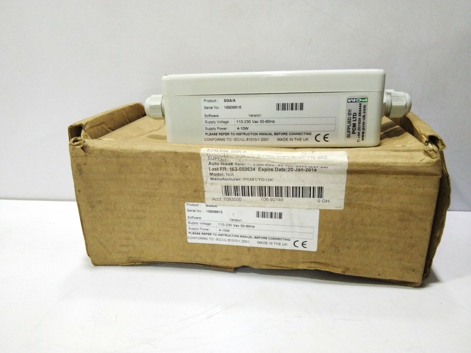 PCM SGA/A LOAD CELL AMPLIFIER /SGAA – S N Marine