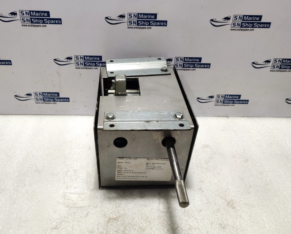 Alimak 8700190 Elevator Approved Interlock 250VAC 2A – S N Marine
