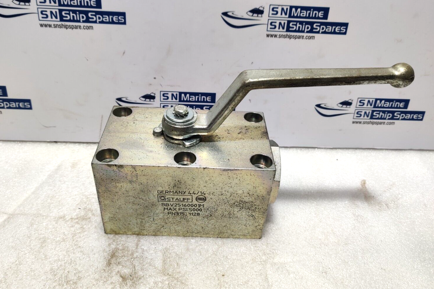 Stauff BBV25160001M High Pressure Ball Valve Max 5000Psi (1) – S N Marine