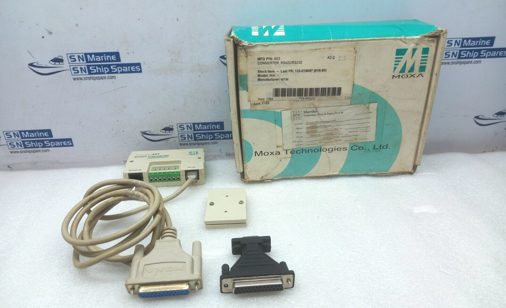 Moxa A53 Smart Convertor With 2000V Optical Isolation RS-422/485 – S N ...
