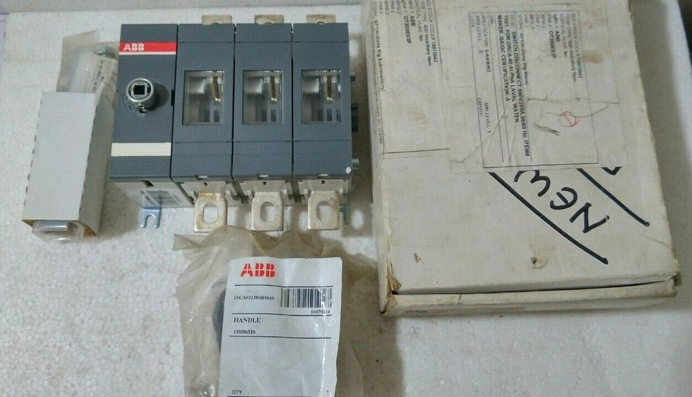ABB OT200E03P Disconnector Switch – S N Marine