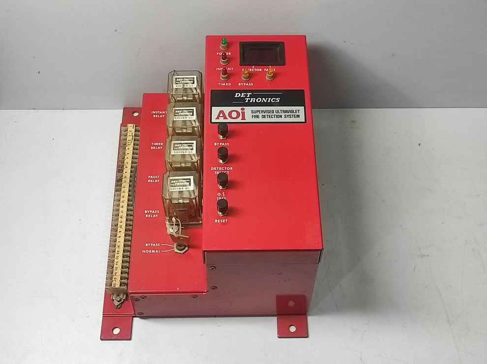 Det Tronics AOi 001863-02 Rev A Supervised Ultraviolet Fire Detection ...