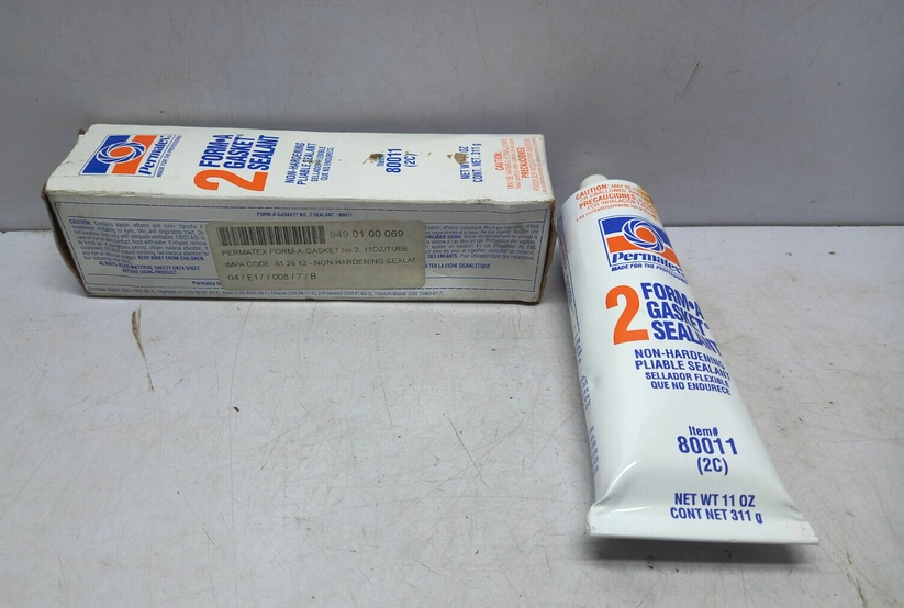 Permatex 80011 Non-Hardening Pliable Sealant 2Form Gasket Sealant – S N ...