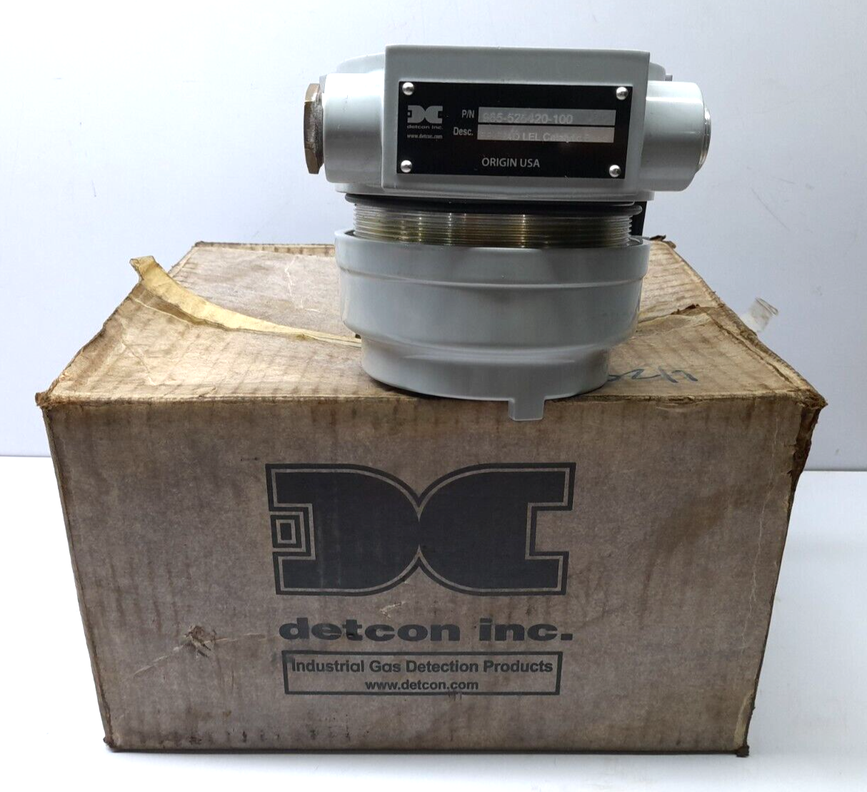 Detcon 965-525420-100 FP-524D LEL Catalytic Bead Gas Detector – S N Marine