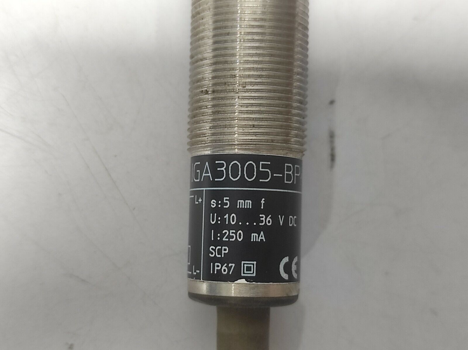 IFM Efector 100 IG5397 Inductive Proximity Sensor Wartsila T002001938 ...