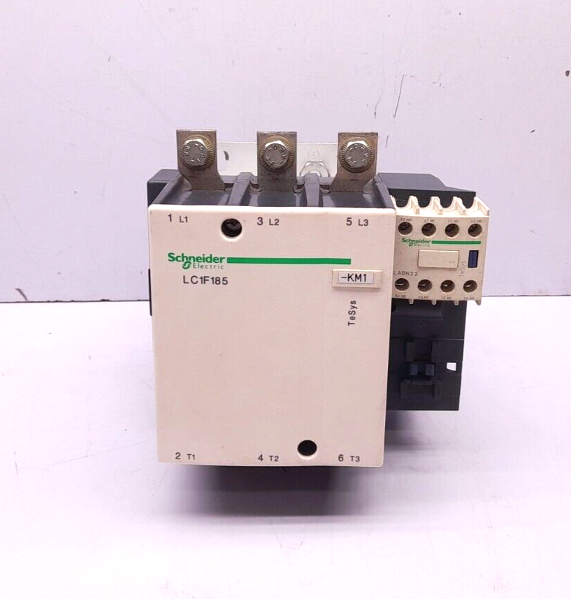 Schneider LC1F185 Contactor Ith 275A Ui 1000V~ Uimp 8kV With Schneider ...