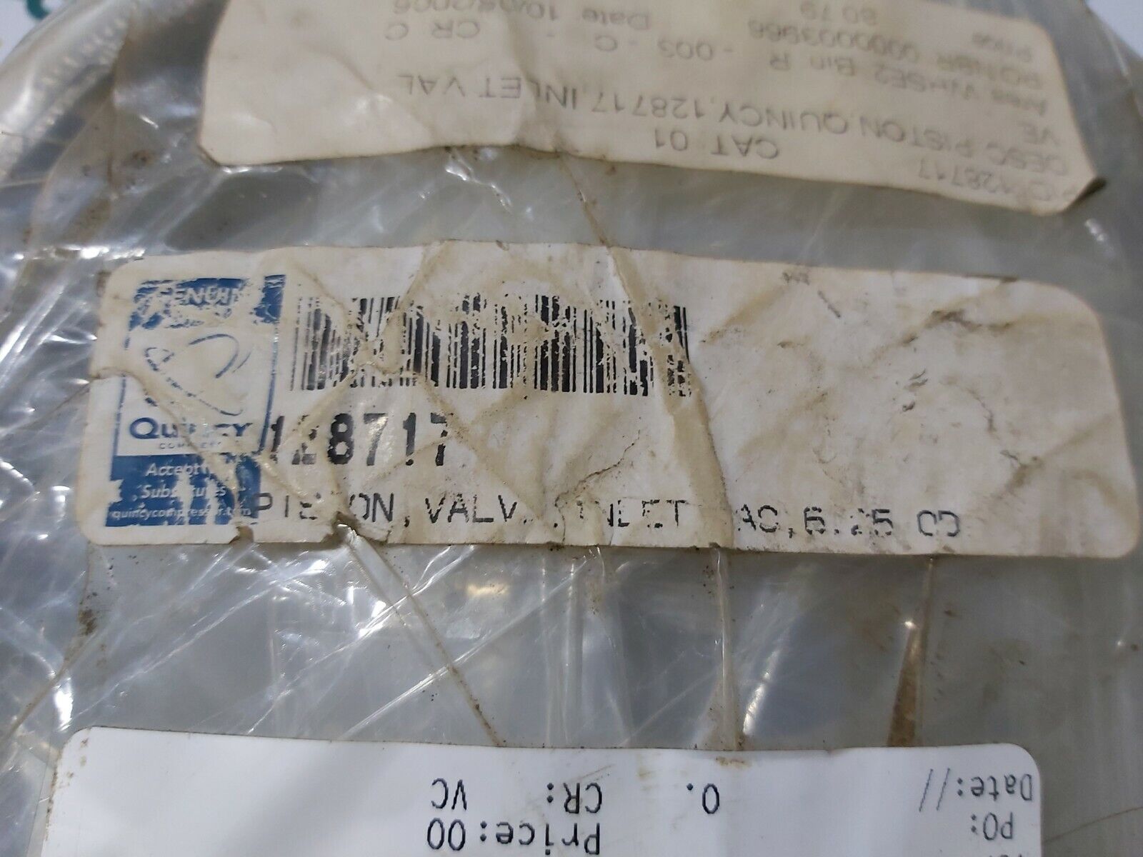 QUINCY 128717 PISTON VALVE INLET – S N Marine